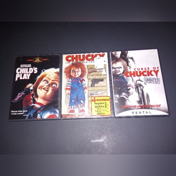 Media | Childs Play 123456 Dvd Lot Horror Chucky | Poshmark